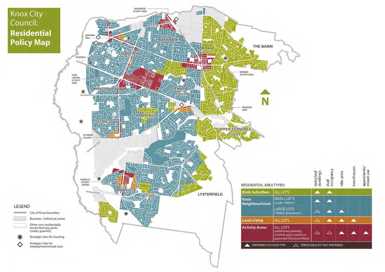 KNOX PROPOSES NEW RESIDENTIAL ZONES - Collie Town Planners PTY LTD ...