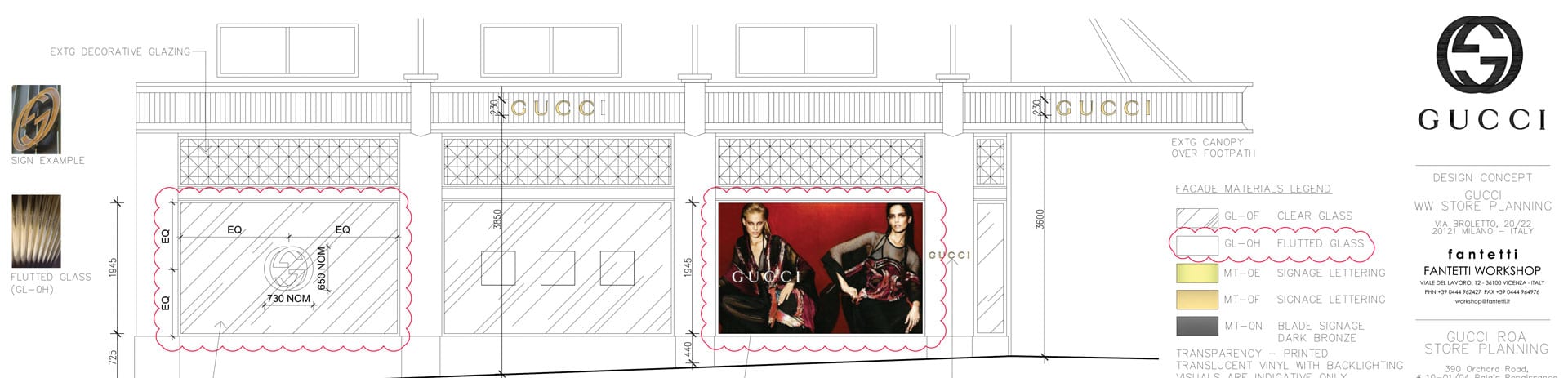 GUCCI, COLLINS STREET - Collie Town Planners PTY LTD, Melbourne Australia